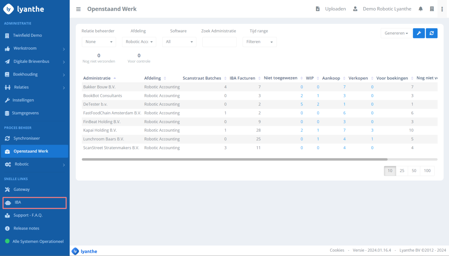 Inloggen in IBA – Lyanthe kennisbank
