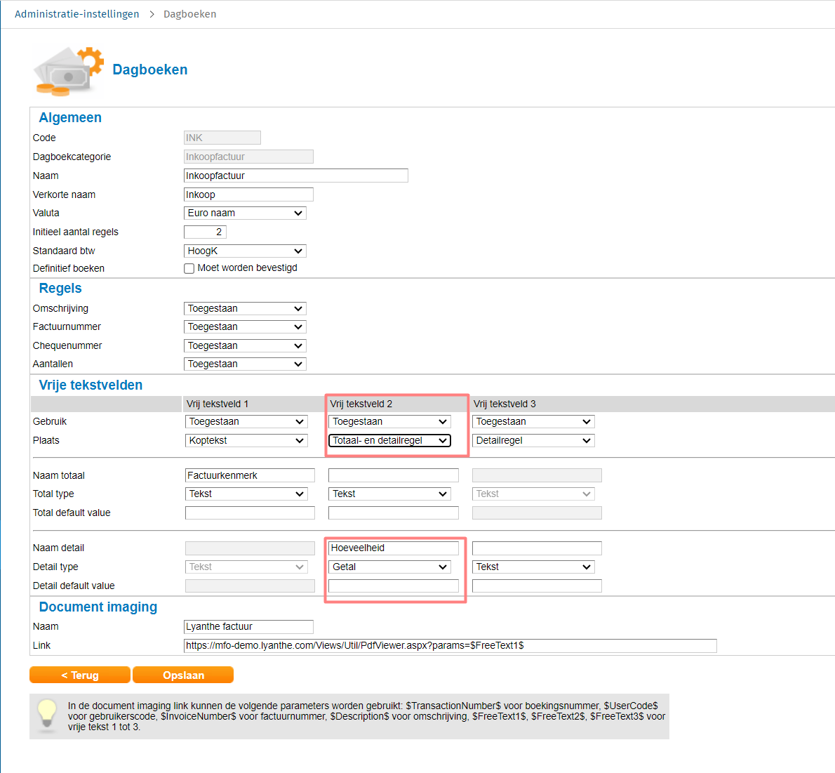 Twinfield connector – Lyanthe kennisbank